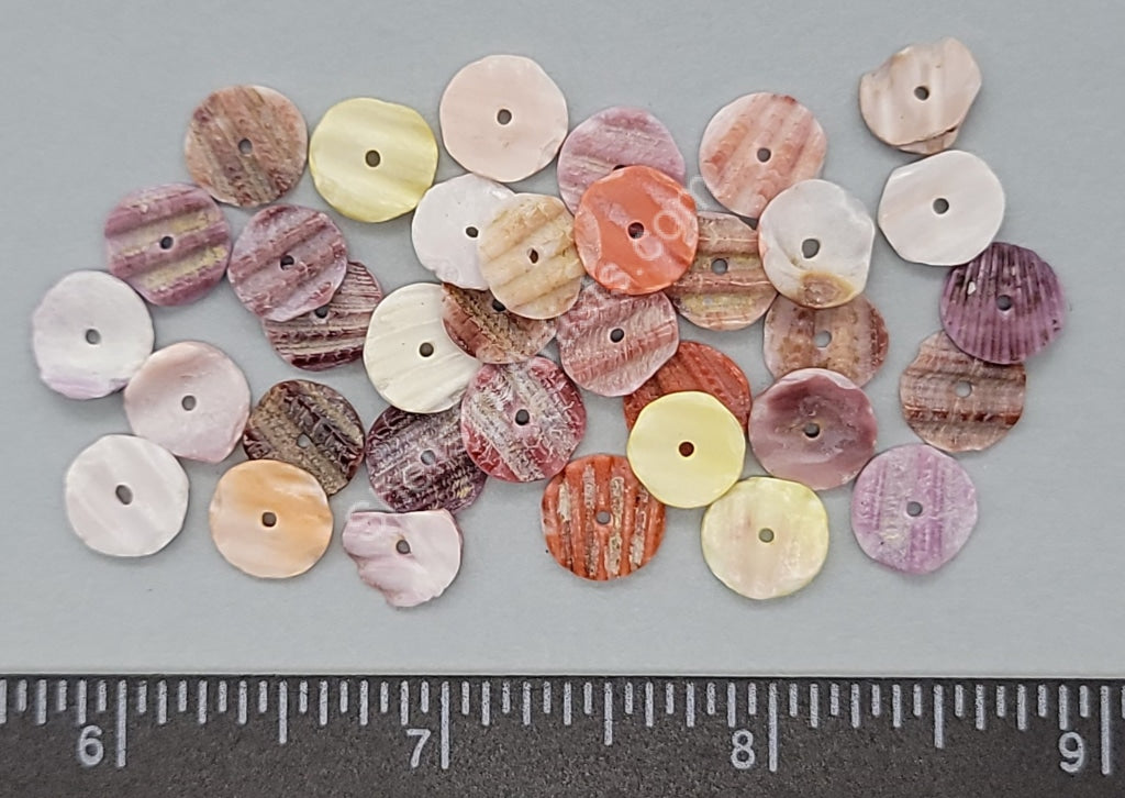 Natural color beads - 9mm to 10mm - 2.5" x 3" bag – Shells for Artists